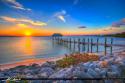 Stuart Florida Sunset Pier Okeechobee Waterway | HDR Photography by ...