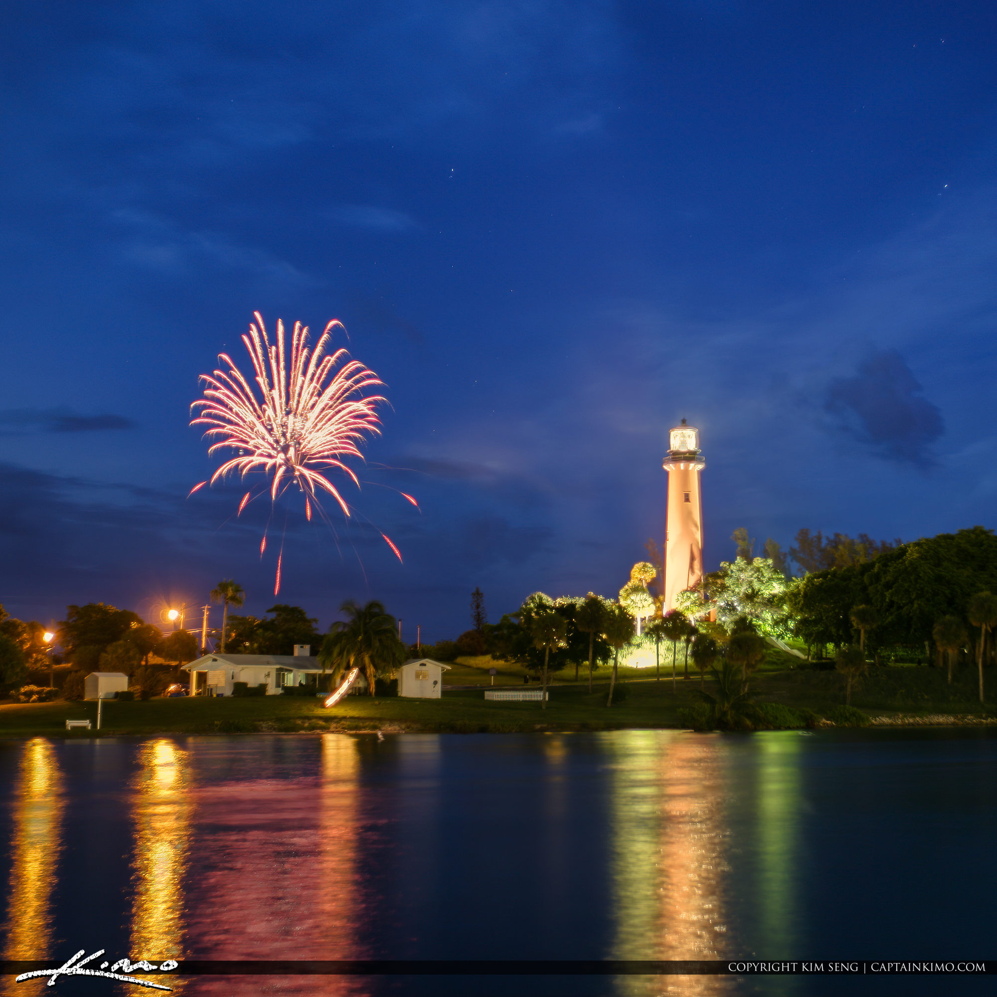 Happy Fourth of July 2019 Jupiter Lighthouse | HDR Photography by ...