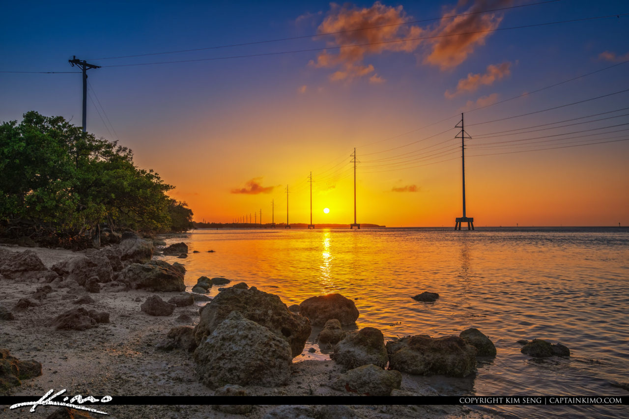 Florida Keys Sunset from Along the Highway | HDR Photography by Captain ...