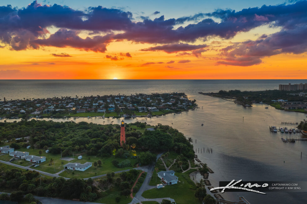 Sunrise Jupiter Lighthouse and Inlet | HDR Photography by Captain Kimo