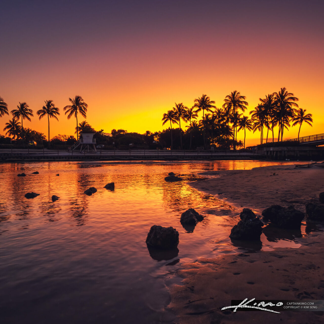 Jupiter Florida Sunset Dubois Park at Swimming Lagoon | HDR Photography ...