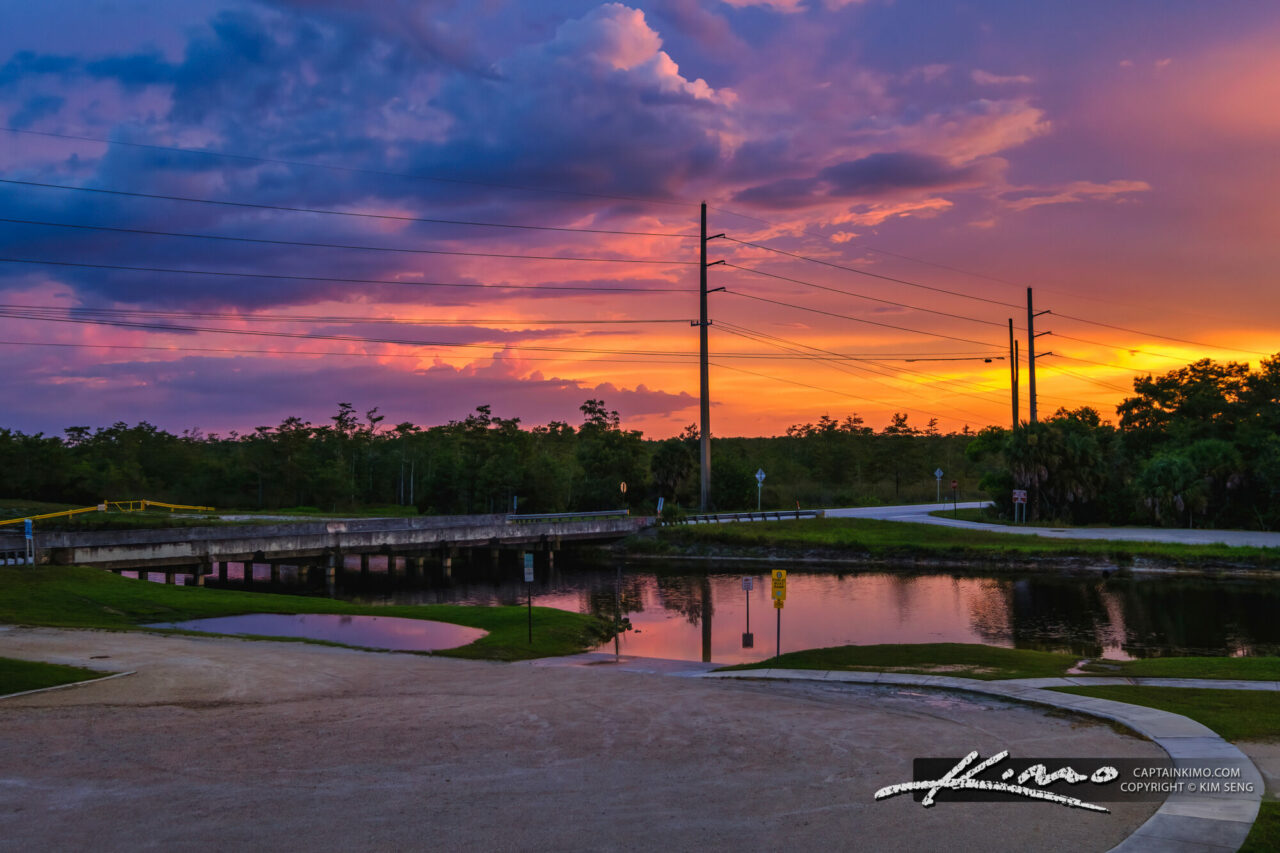Sunset at Boat Ramp Sandhill Crane Park | HDR Photography by Captain Kimo
