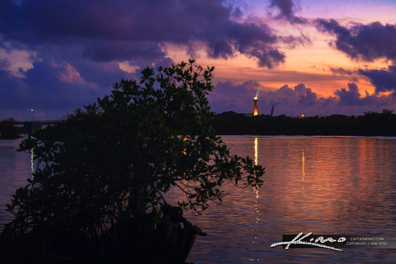 Thanksgiving Day Sunset at Jupiter Lighthouse | HDR Photography by ...
