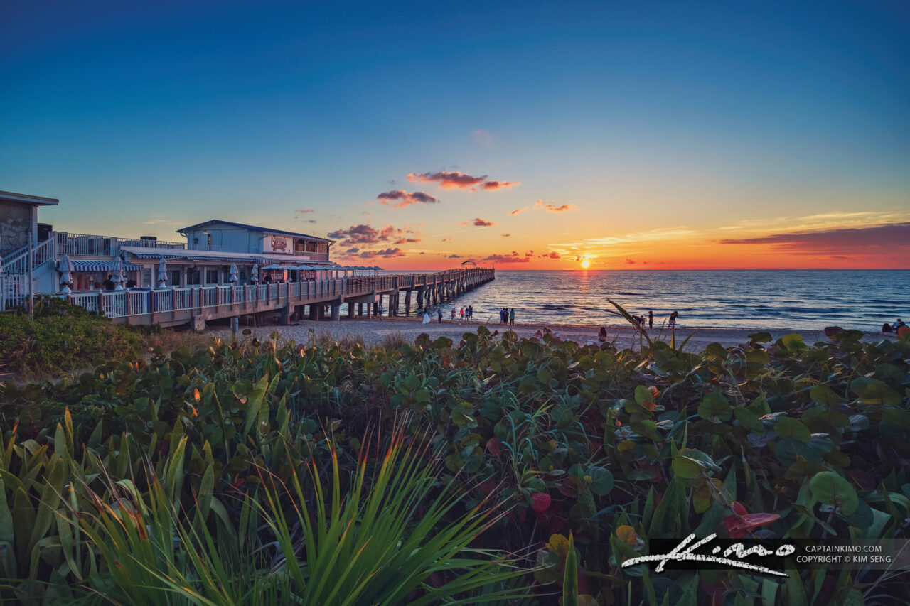Lake Worth Pier Sunrise 2023 Atlantic Ocean | HDR Photography by ...