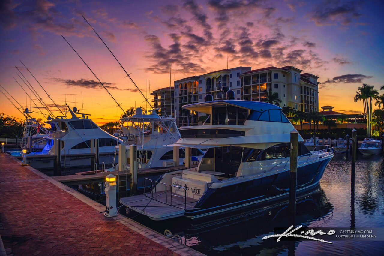 Jupiter Yacht Club Marina | HDR Photography by Captain Kimo