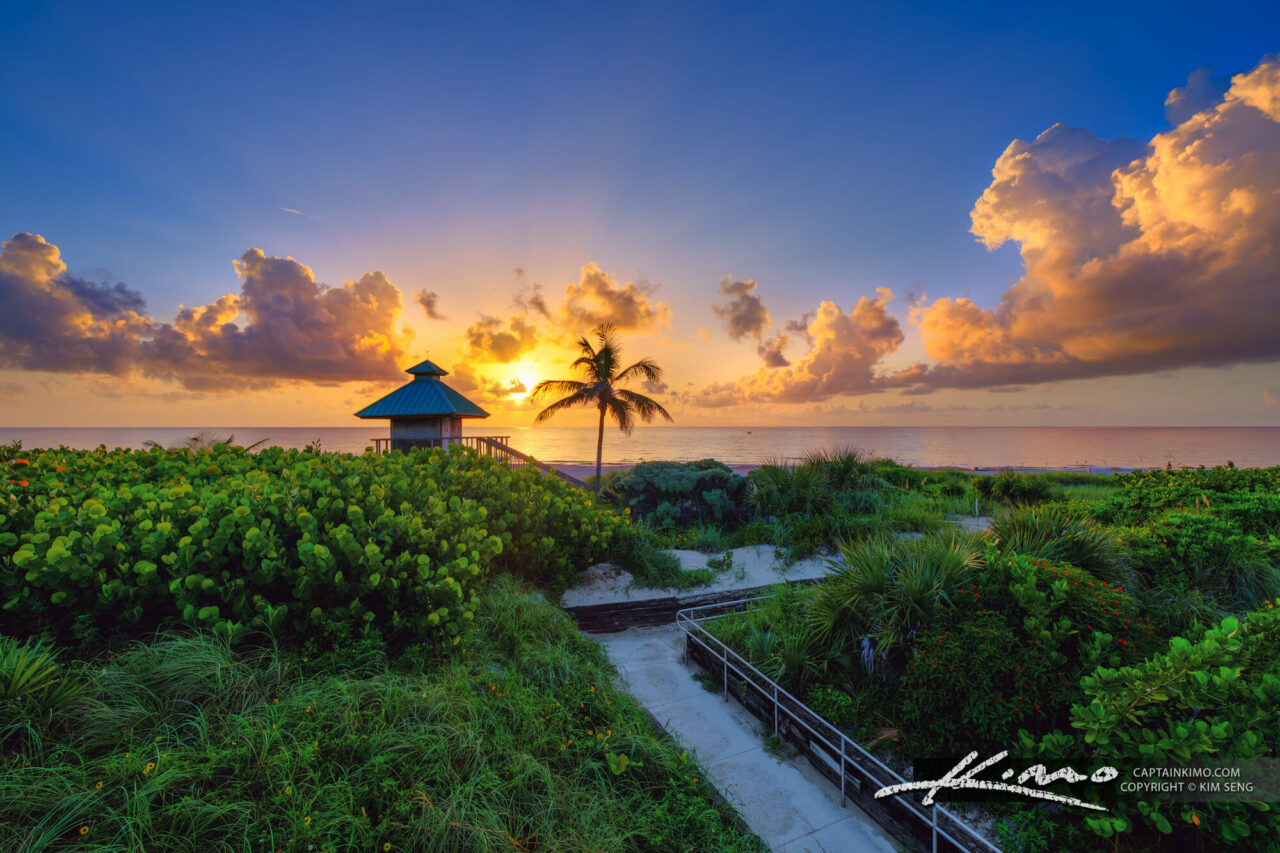 Sunrise Serenity at Spanish River Park Beach Boca Raton | HDR ...